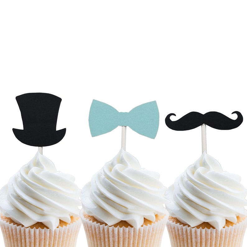 Little Man Cupcake Toppers Cupcake Toppers Little Man Party - Etsy