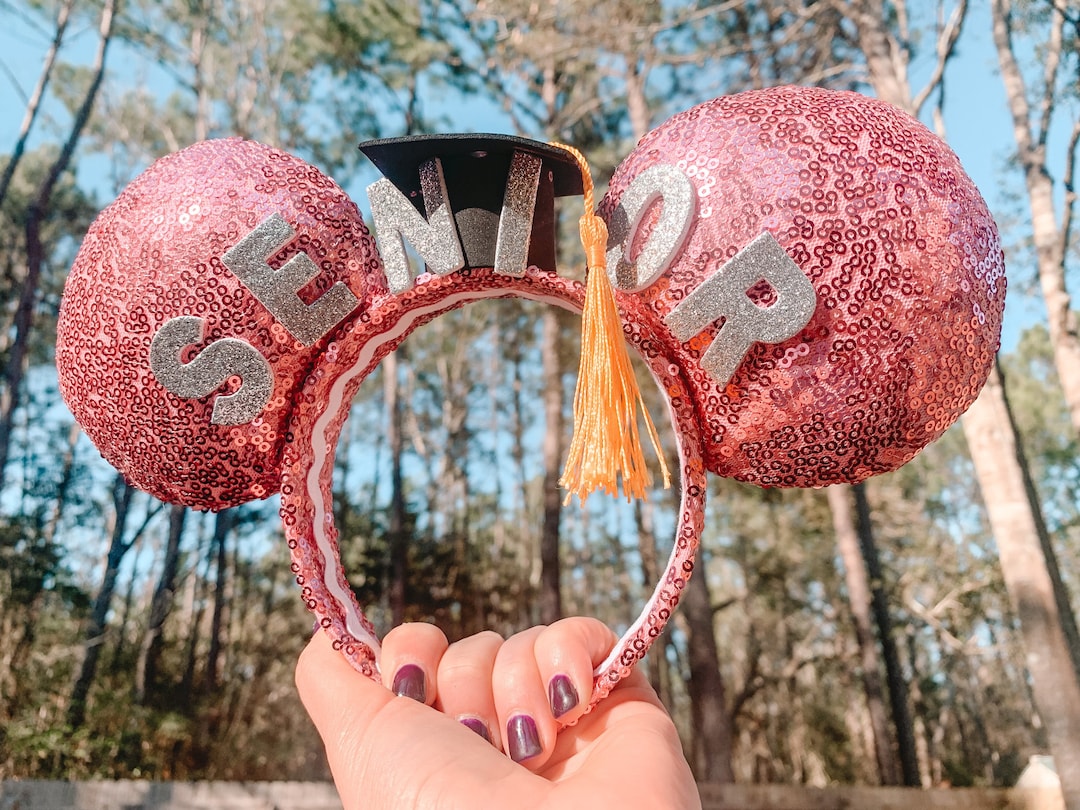 Graduation Ears/ Graduation Mouse Ears/ Senior Mouse Ears/ Graduation ...