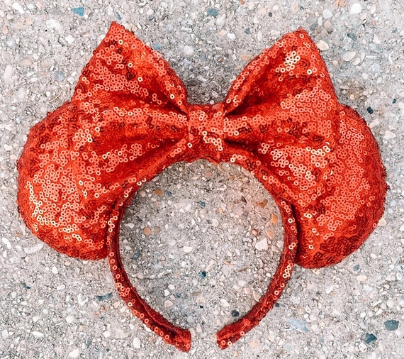Red Sequin Ears | Etsy