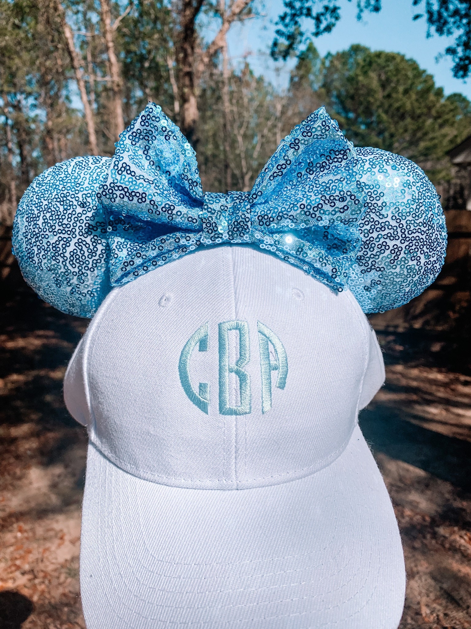 Sequin Ears Hat/ Custom Minnie Ears/minnie Ear Hat/ Minnie - Etsy