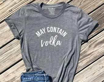 Alcohol shirt | Etsy