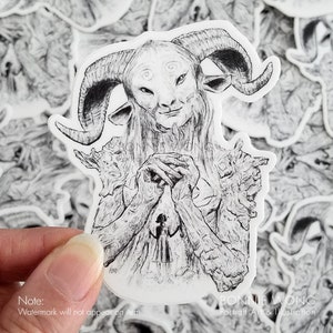 Pan's Labyrinth Sticker / the Faun and Ofelia Die Cut Sticker / Laptop ...