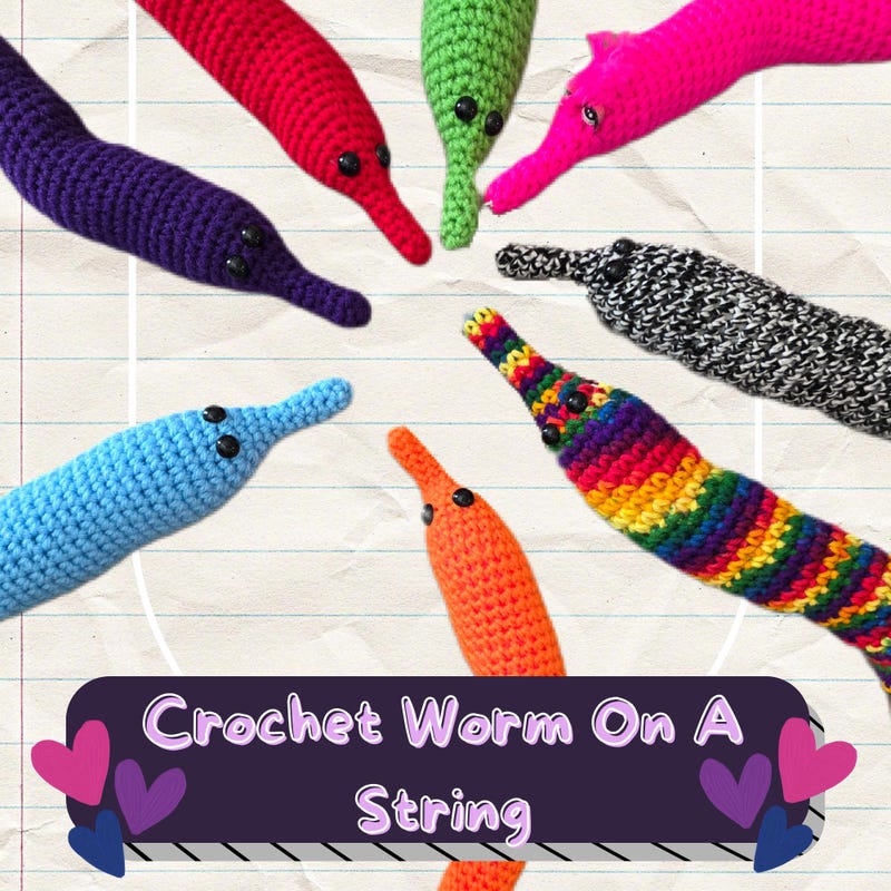 Worm on a String - Etsy