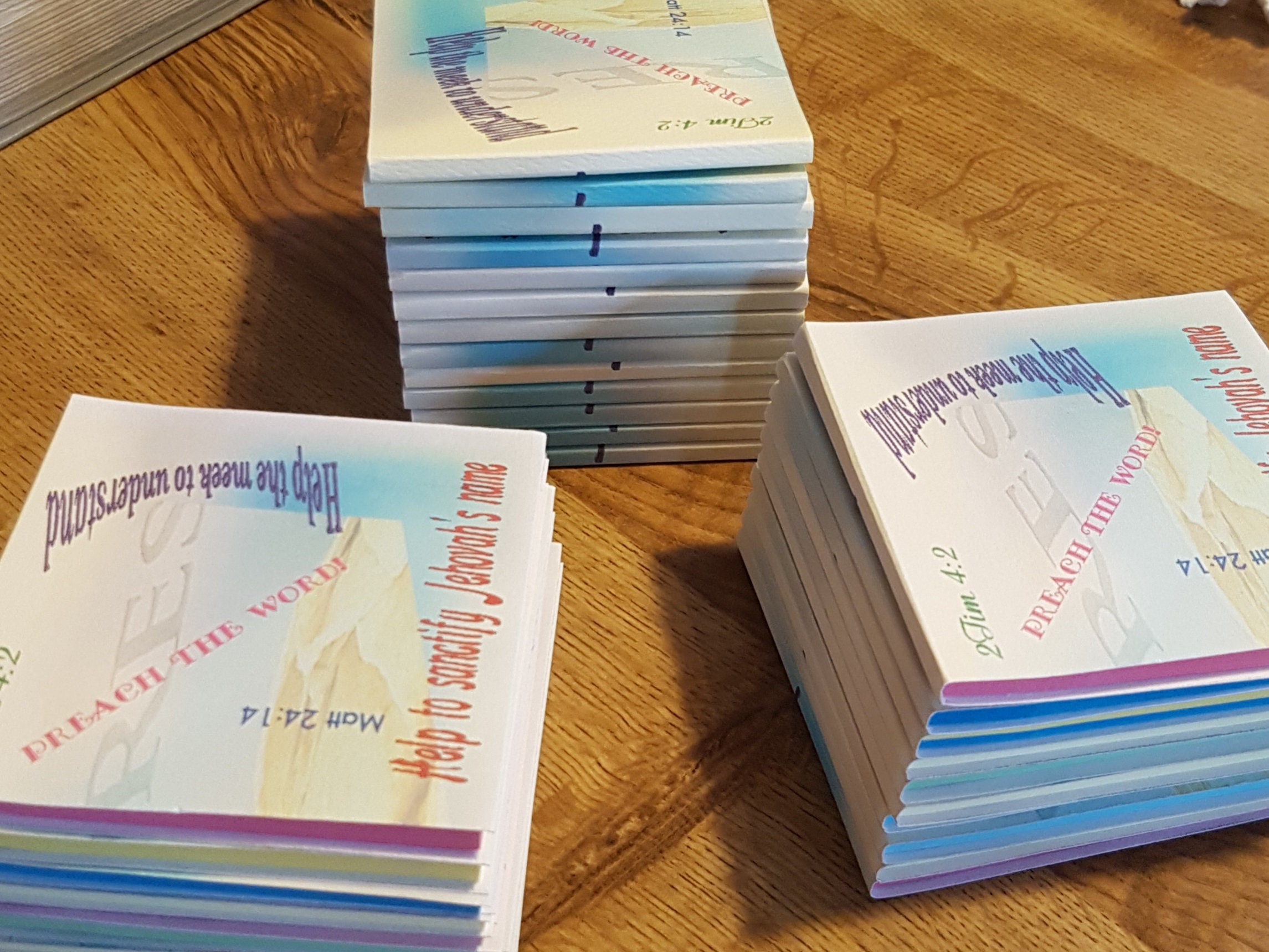 A JW Gift. Sticky-note Booklets. Large or Small. Perfect for a - Etsy