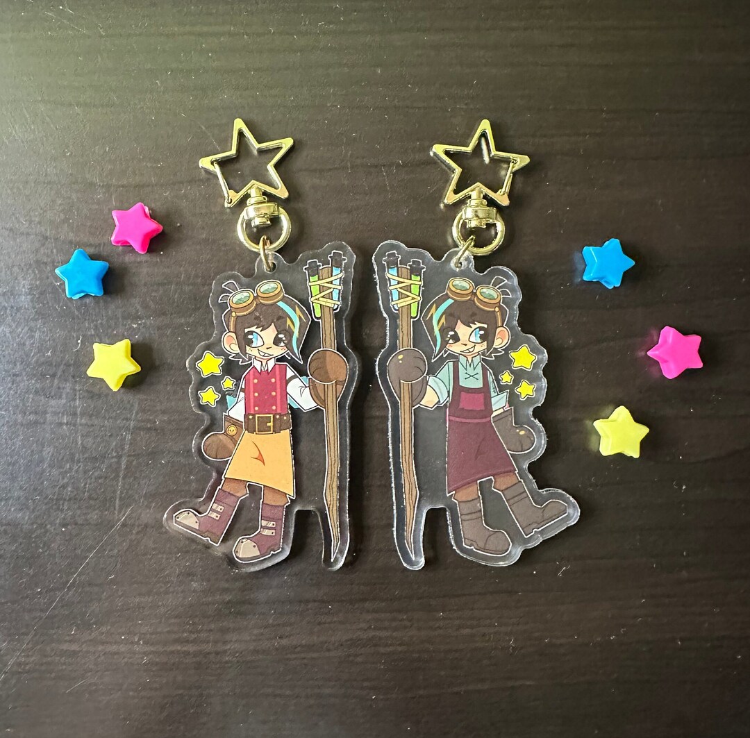 Tangled the Series Varian and the Seven Kingdoms Acrylic Keychain - Etsy