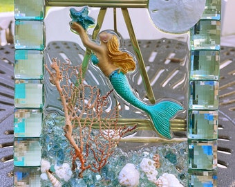 Mermaid Ocean Resin Art - Etsy