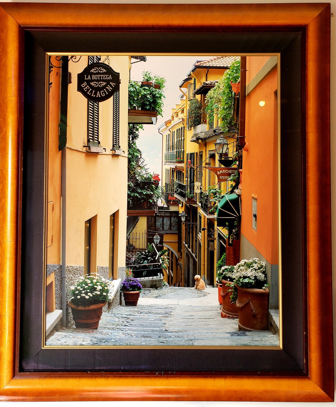 Bellagio Italy Photography, Signed Numbered Limited Edition, Framed Art ...