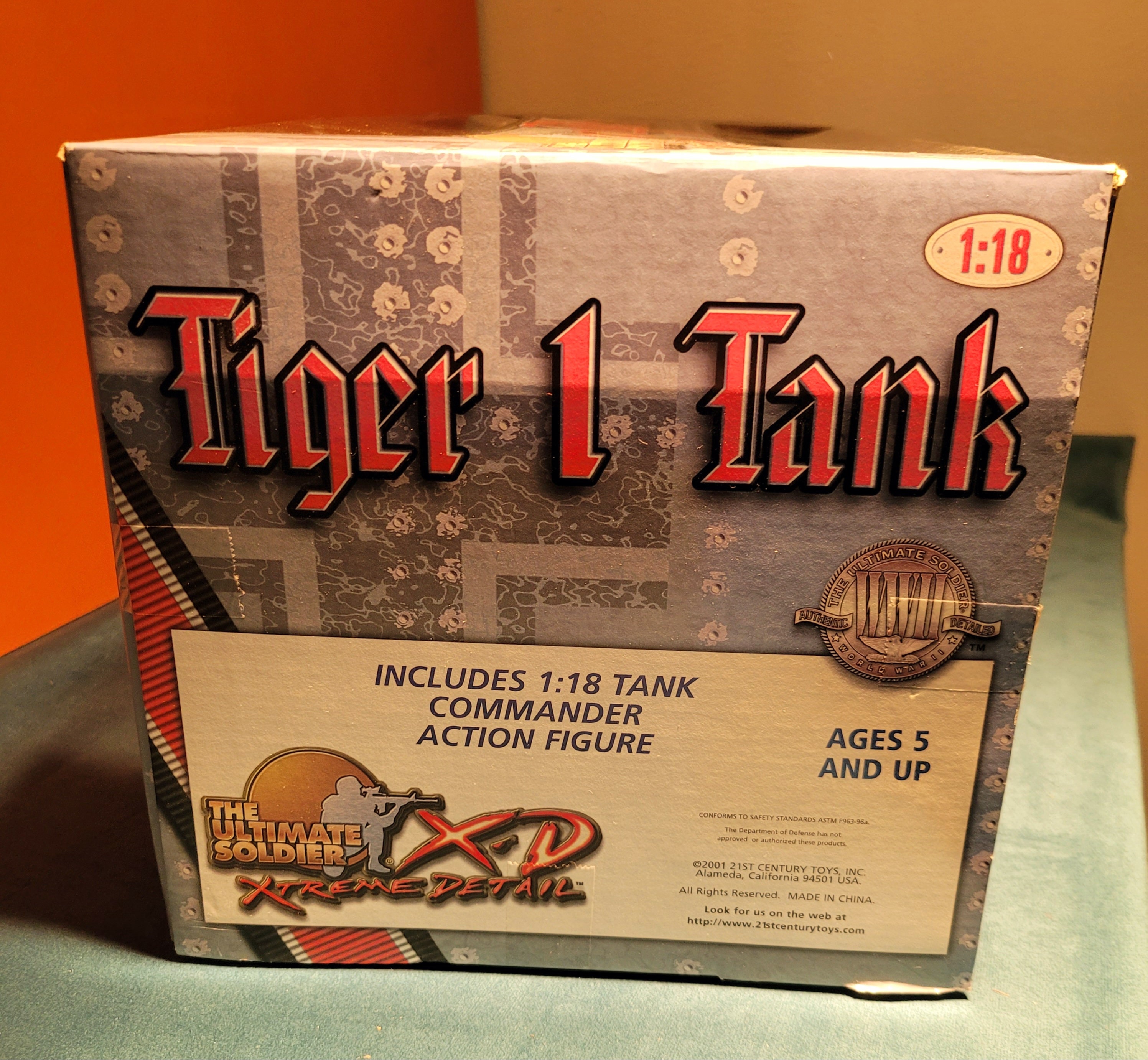 2001 German Tiger 1 Tank WW11 Ultimate Soldier Xtreme Detail 21st ...