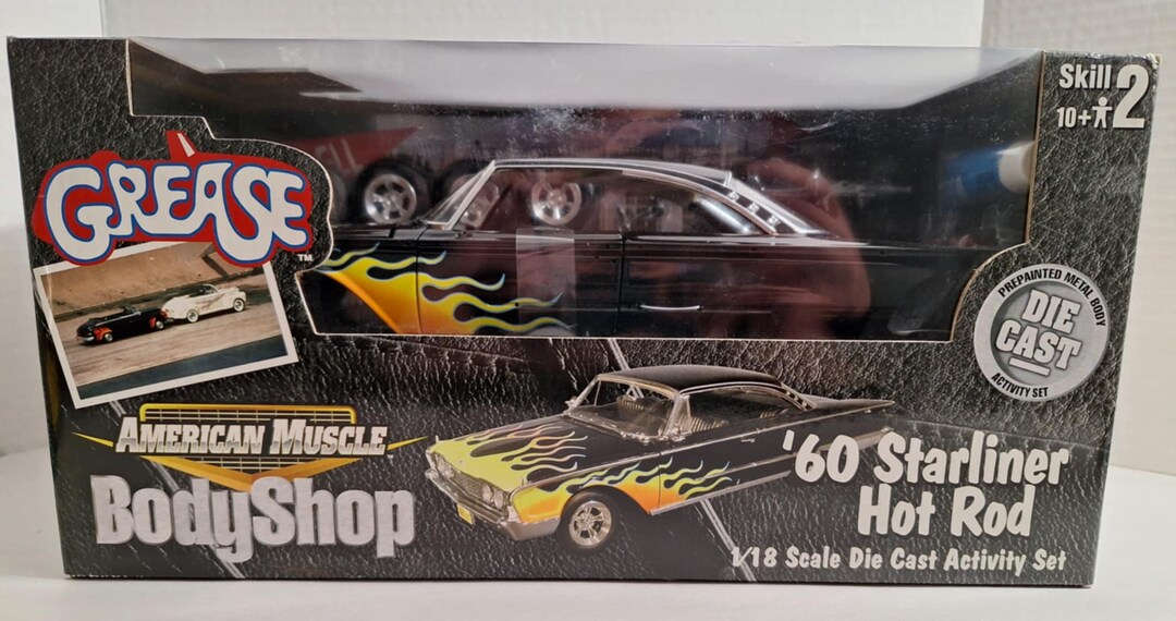 Ertl-american Muscle 1 18 Scale 1960 Ford Starliner Hot Rod Grease ...