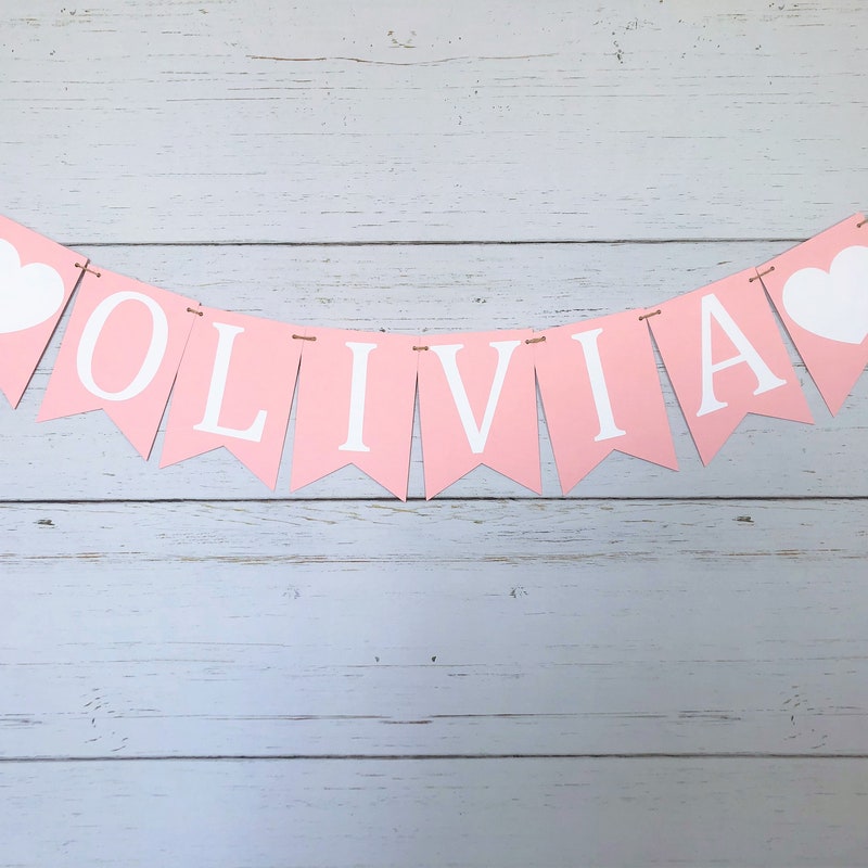 Name Banner - Etsy