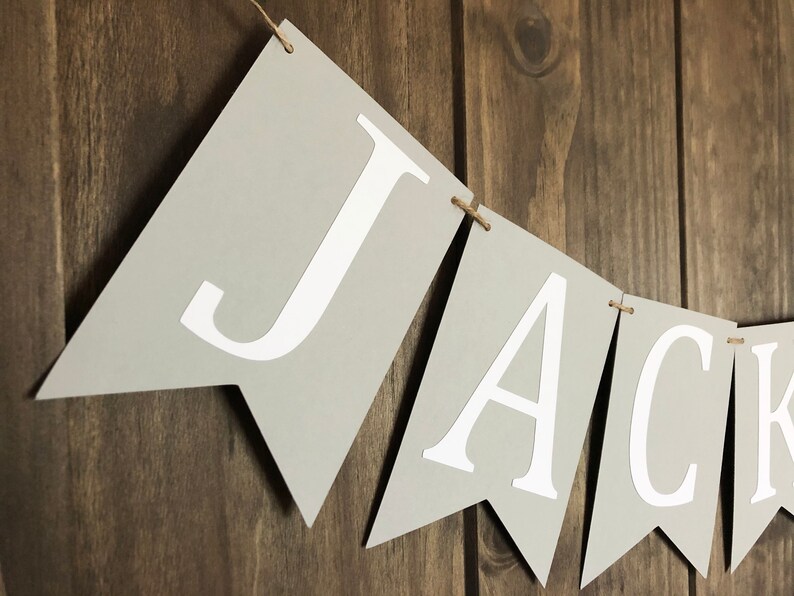 Custom Baby Banner Boy Baby Banner Personalized Name Banner | Etsy