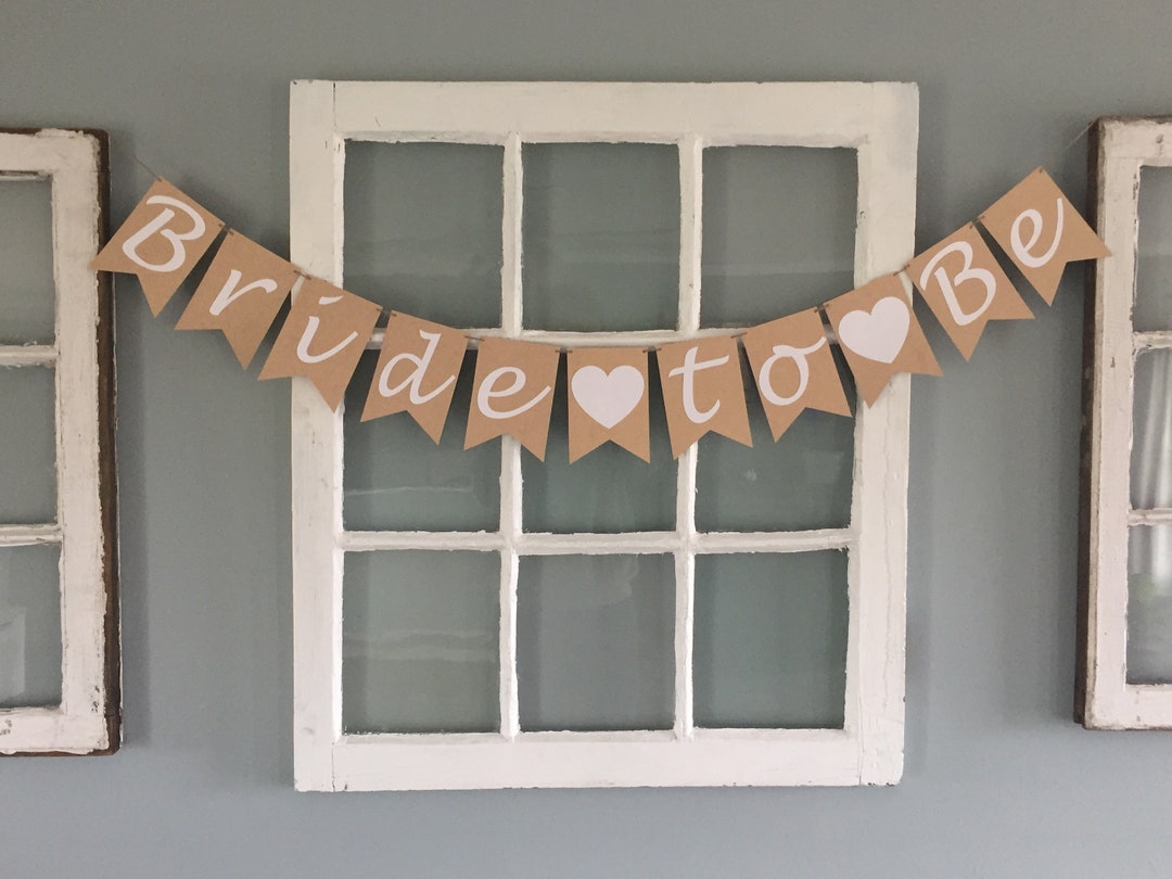Bride to Be Banner, Bridal Shower Banner, Bridal Shower Decorations ...