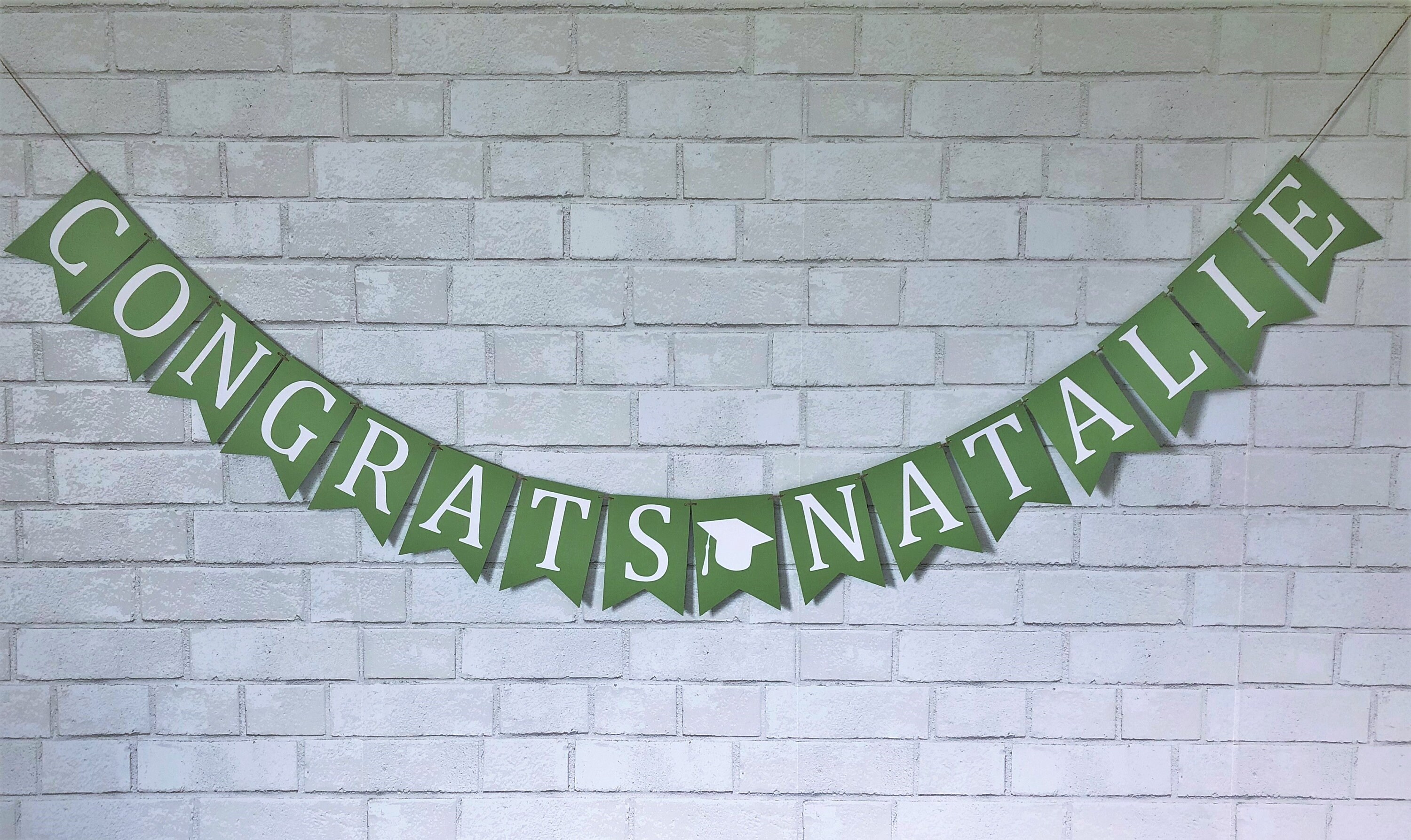 Custom Congrats Grad Banner Graduation Banner Personalized - Etsy