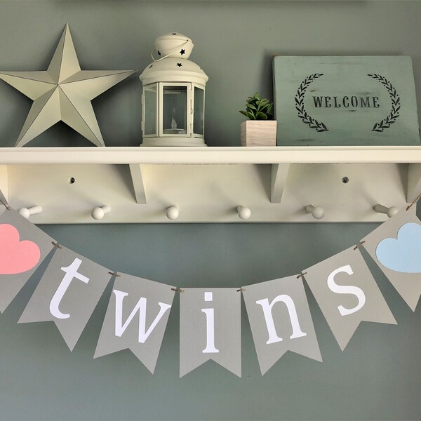 Twins Banner - Etsy