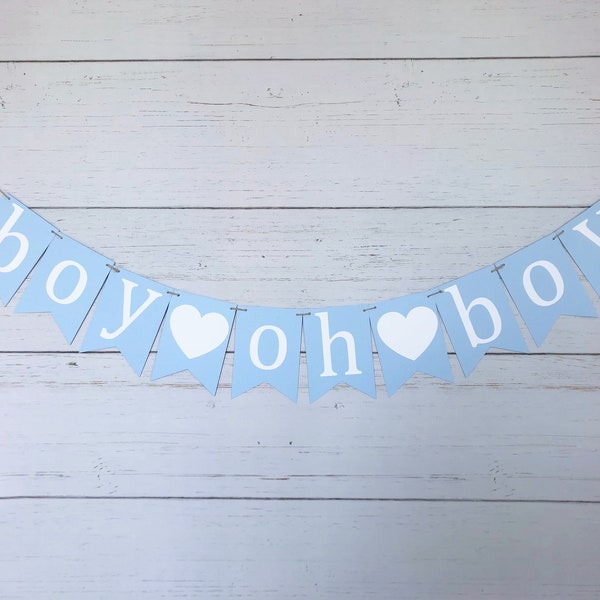 Boy Baby Shower Banner - Etsy