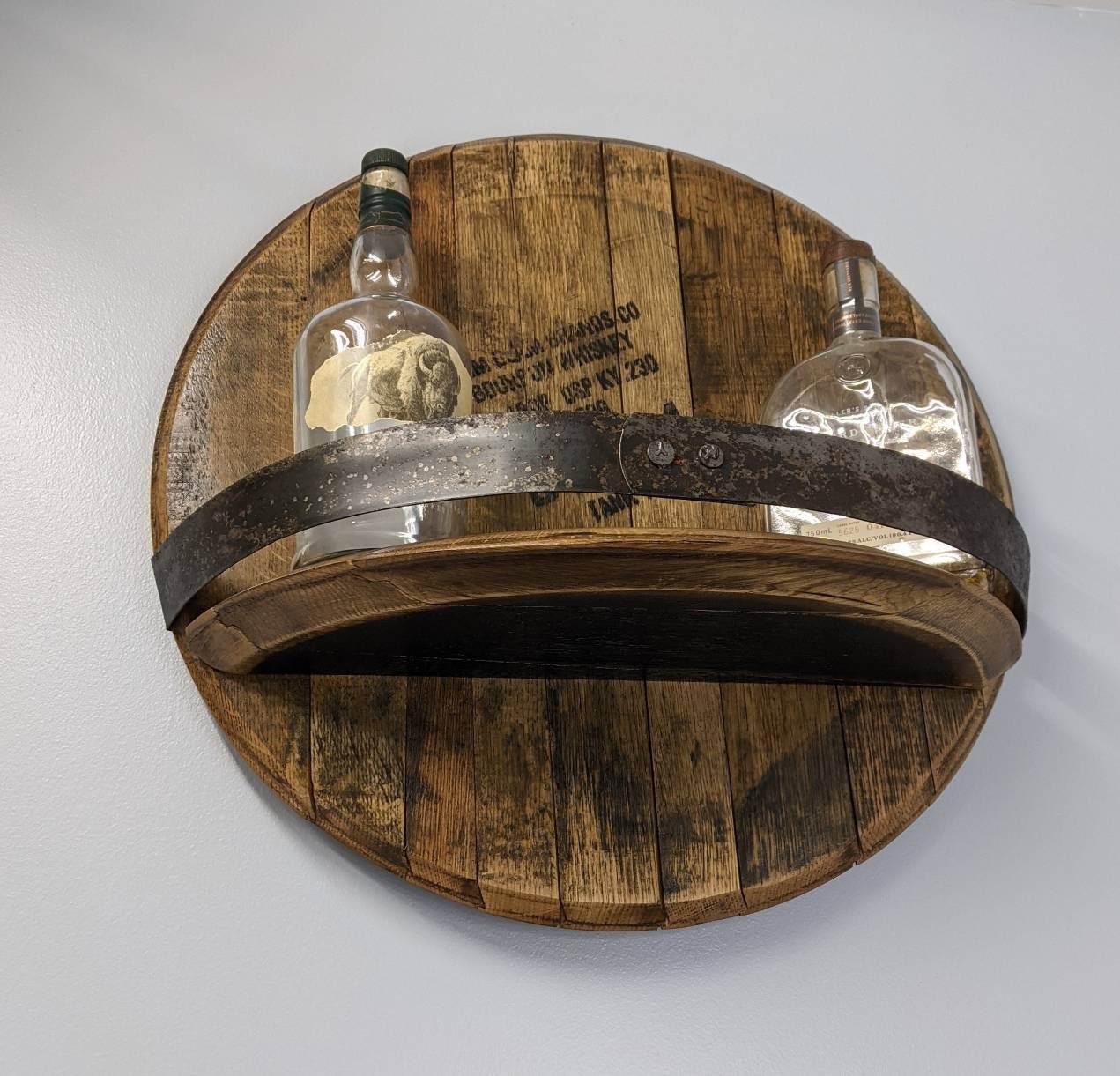Bourbon Barrel Top Shelf - Etsy