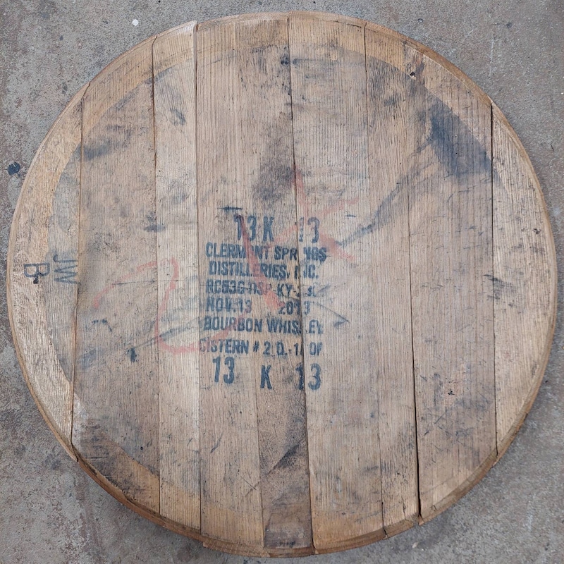 Wine Barrel Head - Etsy