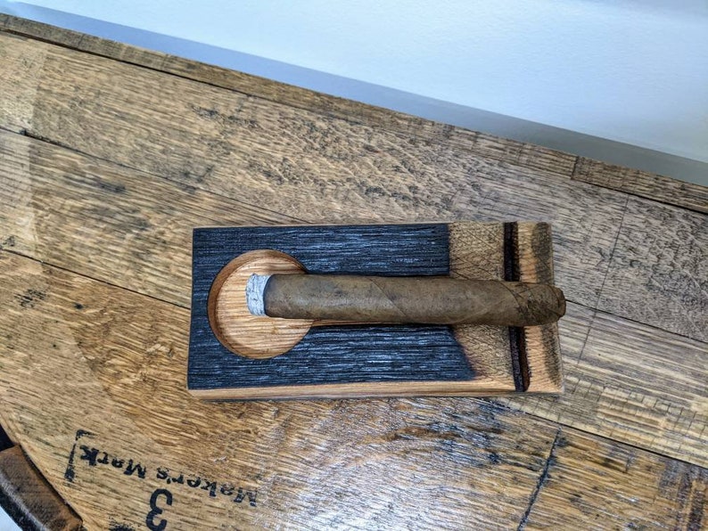 Bourbon Cigar Tray, Barrel Stave Cigar Ashtray - Etsy