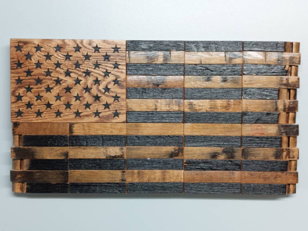 Bourbon Barrel Flag - Etsy