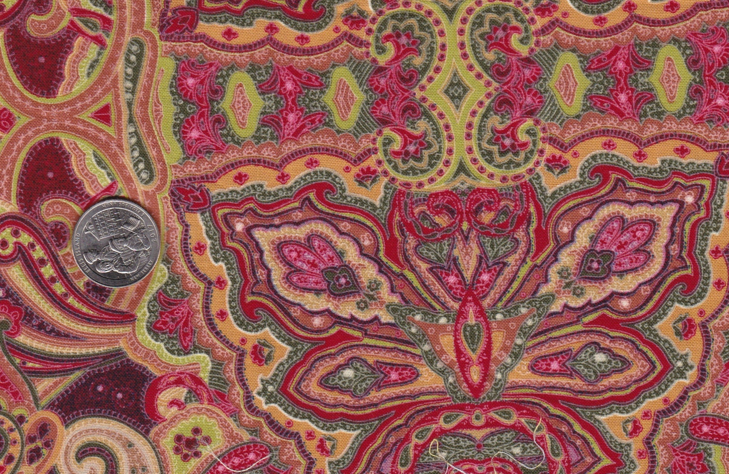 Paisley Fabric | Etsy