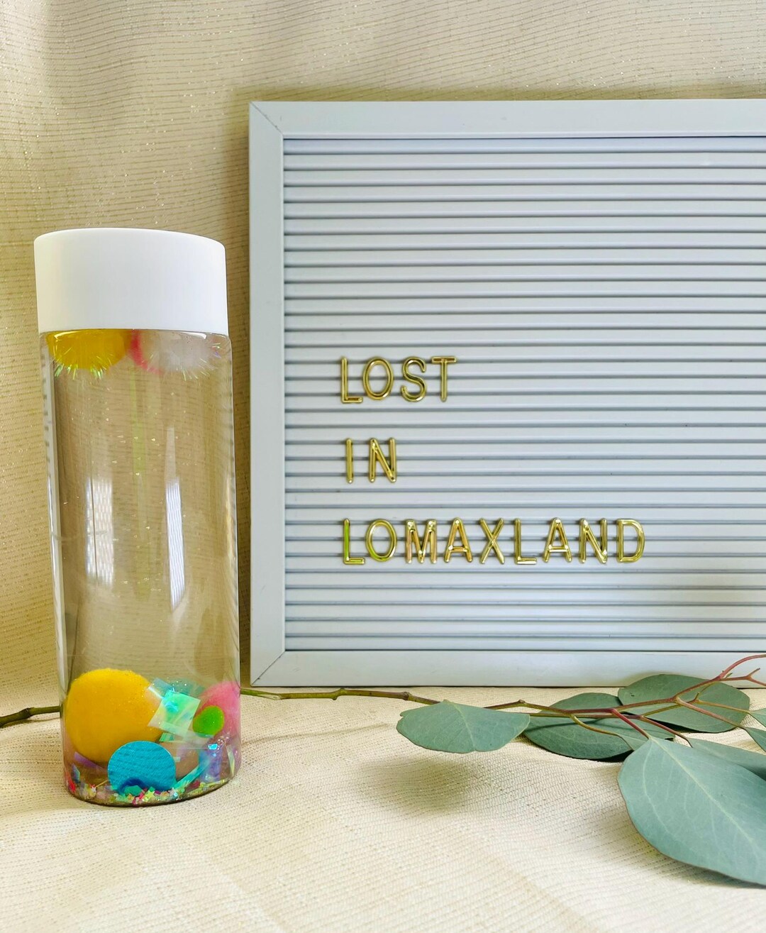 Clearly A Party Sensory Bottle - Etsy