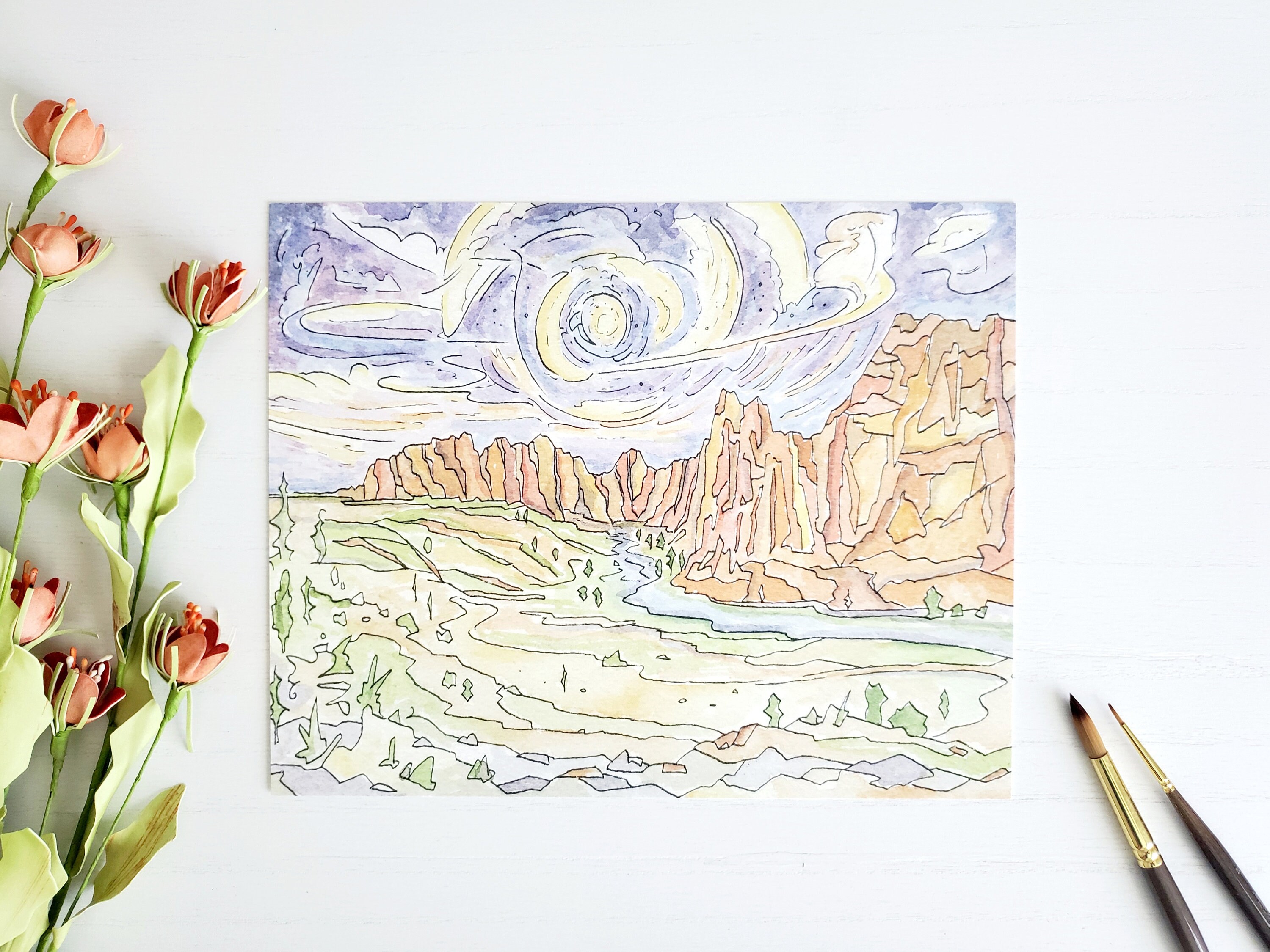 Smith Rock Mosaic - Etsy