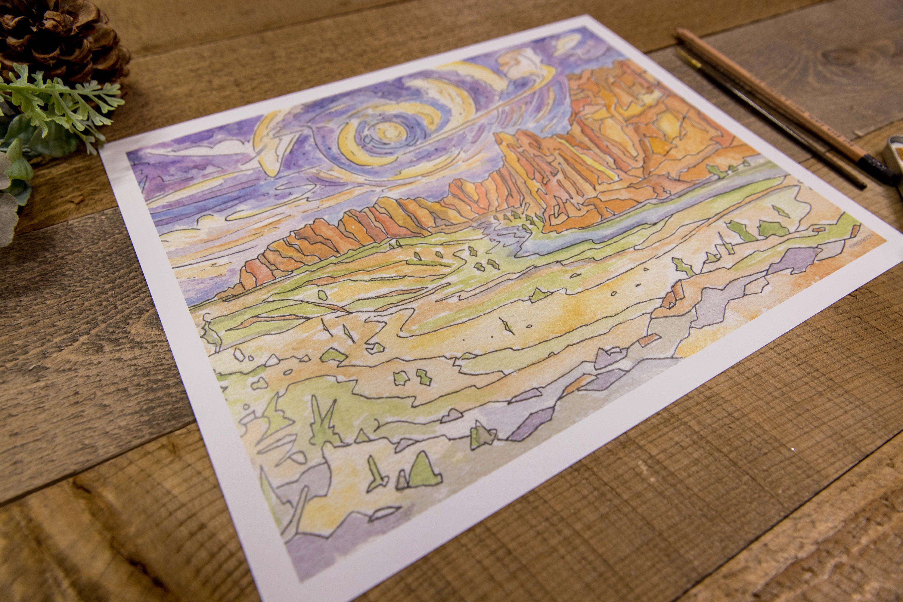 Smith Rock Mosaic - Etsy