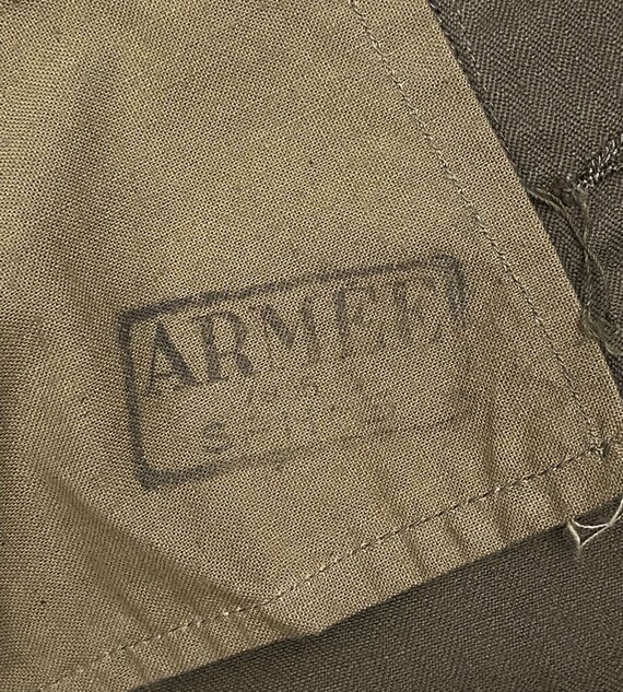 Original 1955 Dated French Army M47 Combat Jacket - Gem