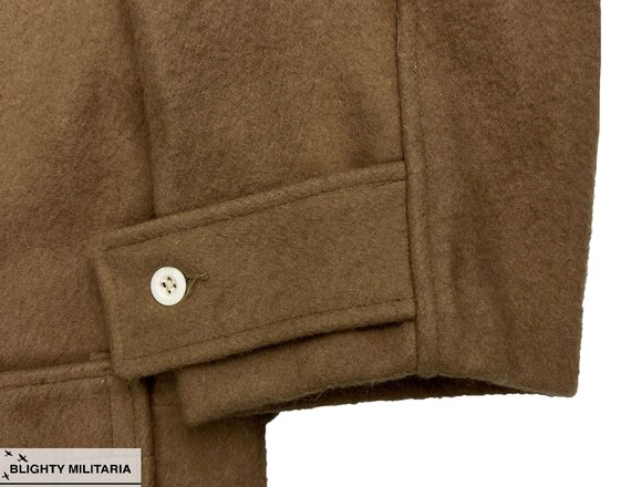 Original 1970s British Military Duffle Coat - Size 3 - Gem