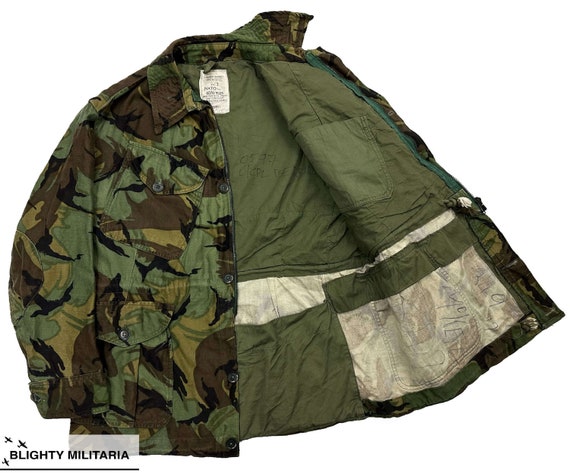 Original British Army 1960 Pattern DPM Combat Smock -… - Gem