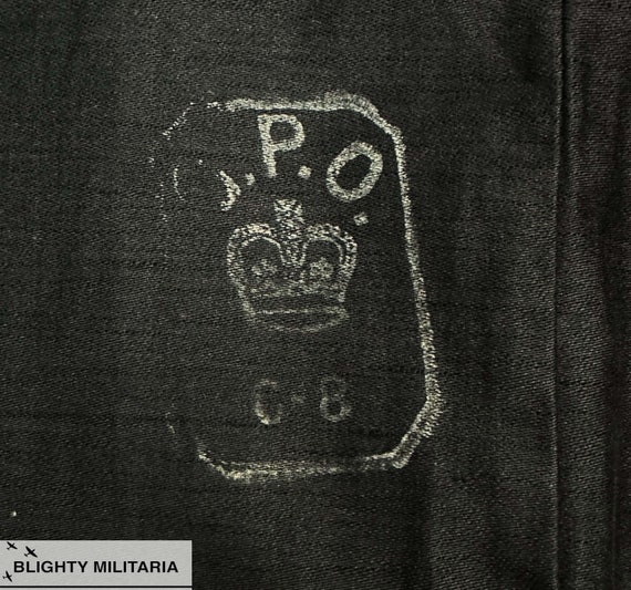 Original 1950s General Post Officer Work Jacket - GPO - Gem