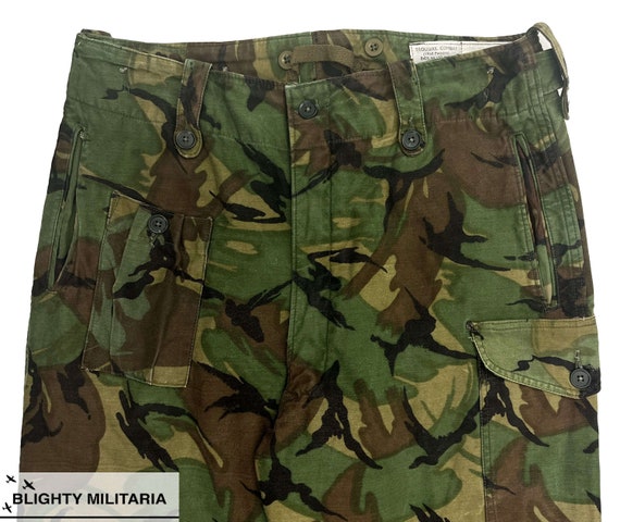 Original 1970s British Army 1960 Pattern DPM Combat T… - Gem