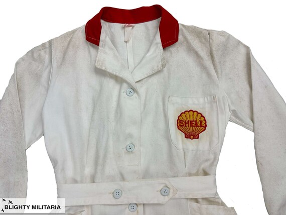 Original 1950s Ladies 'Shell' Workwear Overall Dress … - Gem