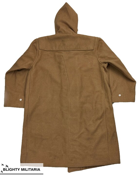 Original 1970s British Military Duffle Coat - Size 3 - Gem