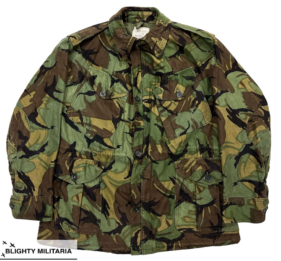 Original British Army 1960 Pattern DPM Combat Smock Size 2 - Etsy
