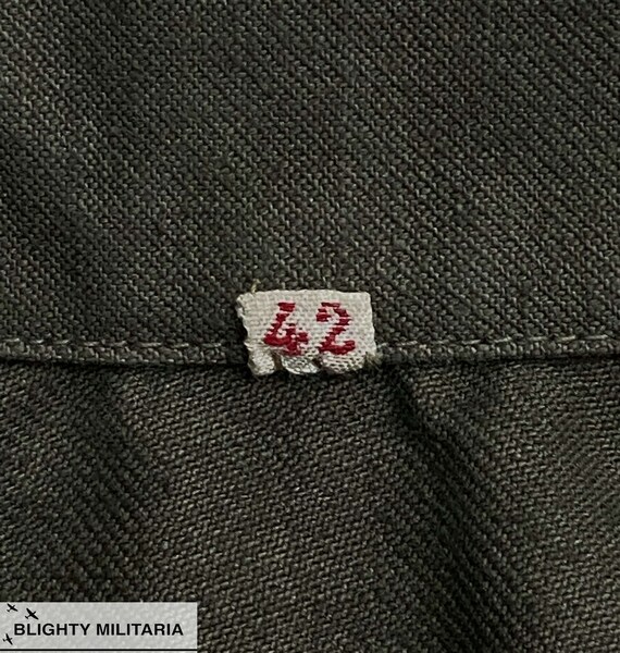 Scarce Original French Army Model 1944 Battledress Ja… - Gem