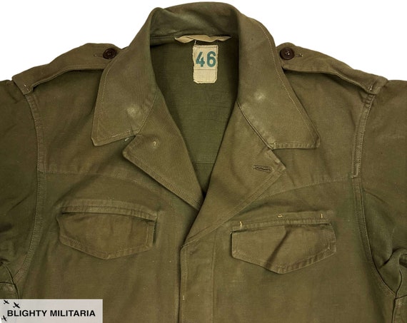 Original 1950s French Army M47 Combat Jacket - Gem