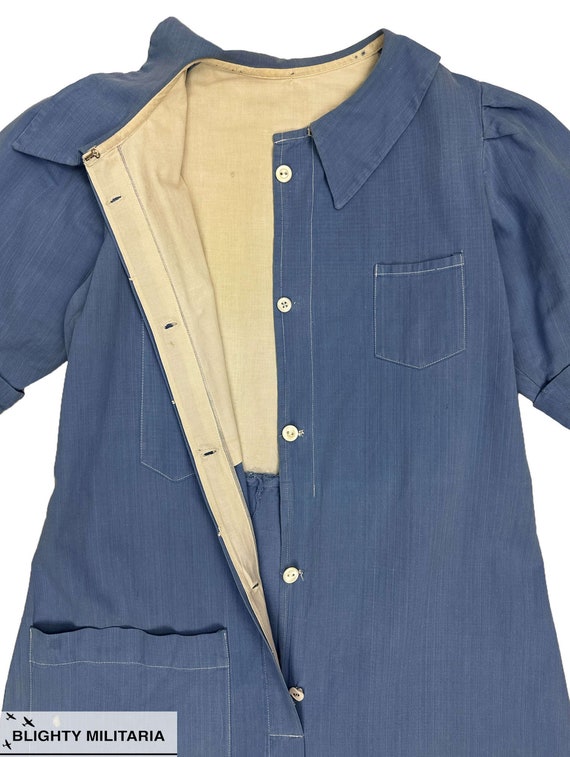 Original 1920s British Nurse's Work Dress - Gem