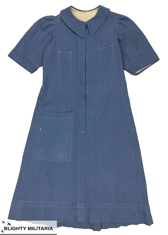 Original 1920s British Nurse's Work Dress - Gem