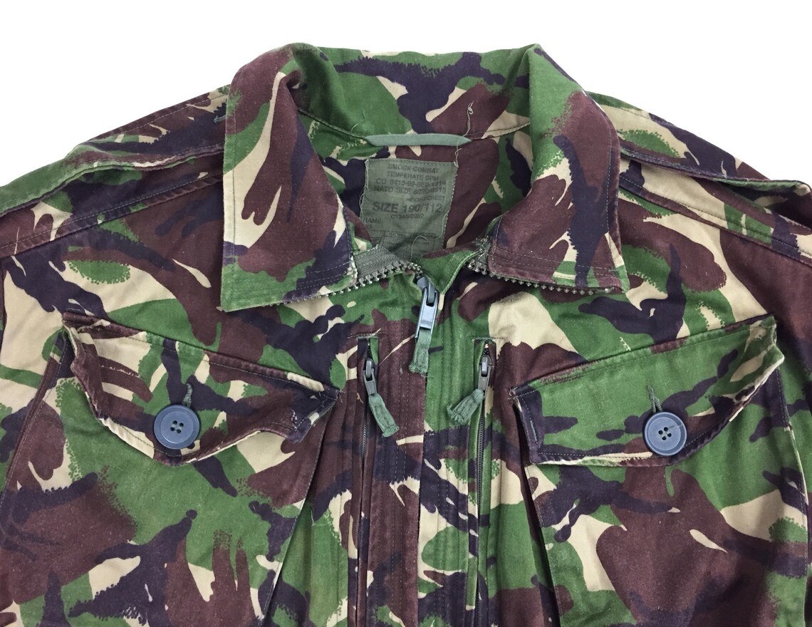 Original 1984/85 Pattern British Army DPM Combat Jacket | Etsy