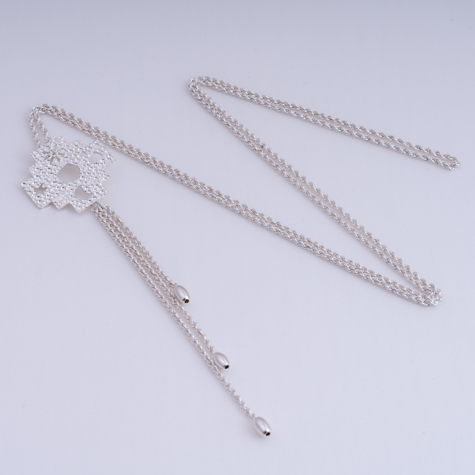 PRINCESA INCA 950 Silver Necklace ~ Andean Cross Jewelry - Etsy