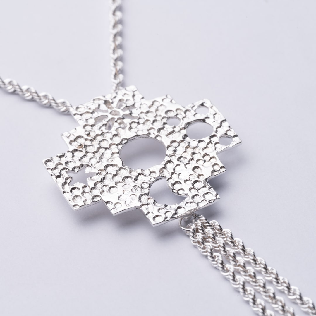 PRINCESA INCA 950 Silver Necklace ~ Andean Cross Jewelry - Etsy