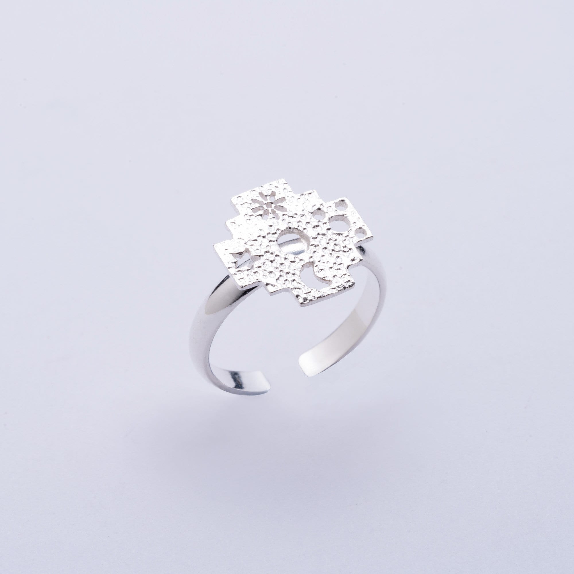 PRINCESA INCA 950 Silver Ring Andean Cross Jewelry - Etsy