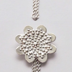 PRINCESA INCA 950 Silver Necklace ~ Andean Clover Jewelry - Etsy