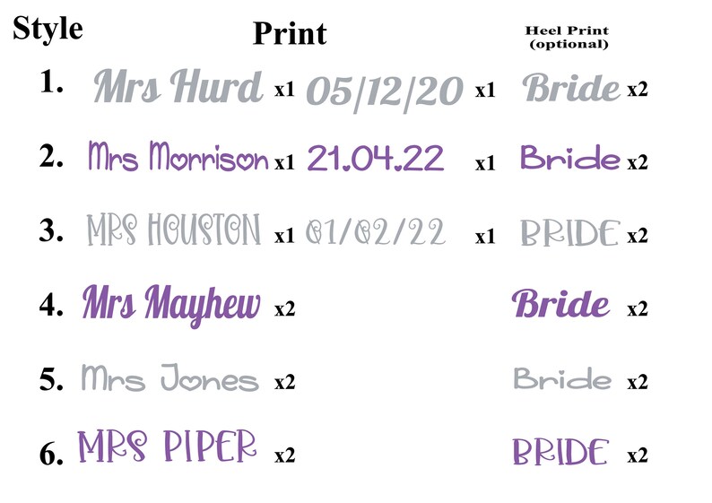 Bridal Party Trainers / Shoes / Converse Iron on Vinyl - Etsy