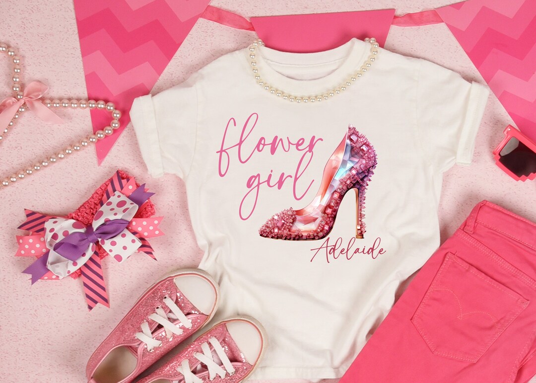 Personalised Your Role Flower Girl Flowergirl, Junior Bridesmaid ...