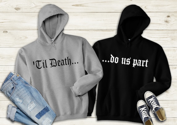 Couples Matching Twinning Couple Hoody Hoodie Set of 2 - Etsy