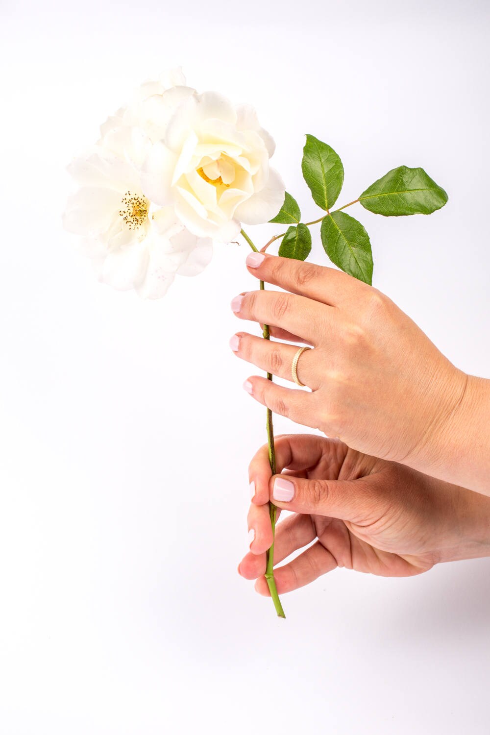 Solid Gold Knurled Ring, Industrial Wedding Band - Etsy