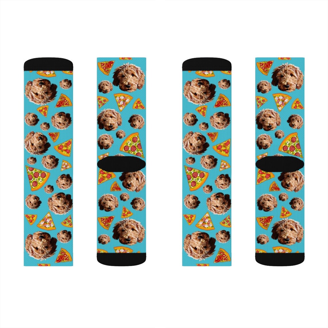 Custom Dog Photo Socks | Personalized Dog Socks | Custom Dog Birthday ...