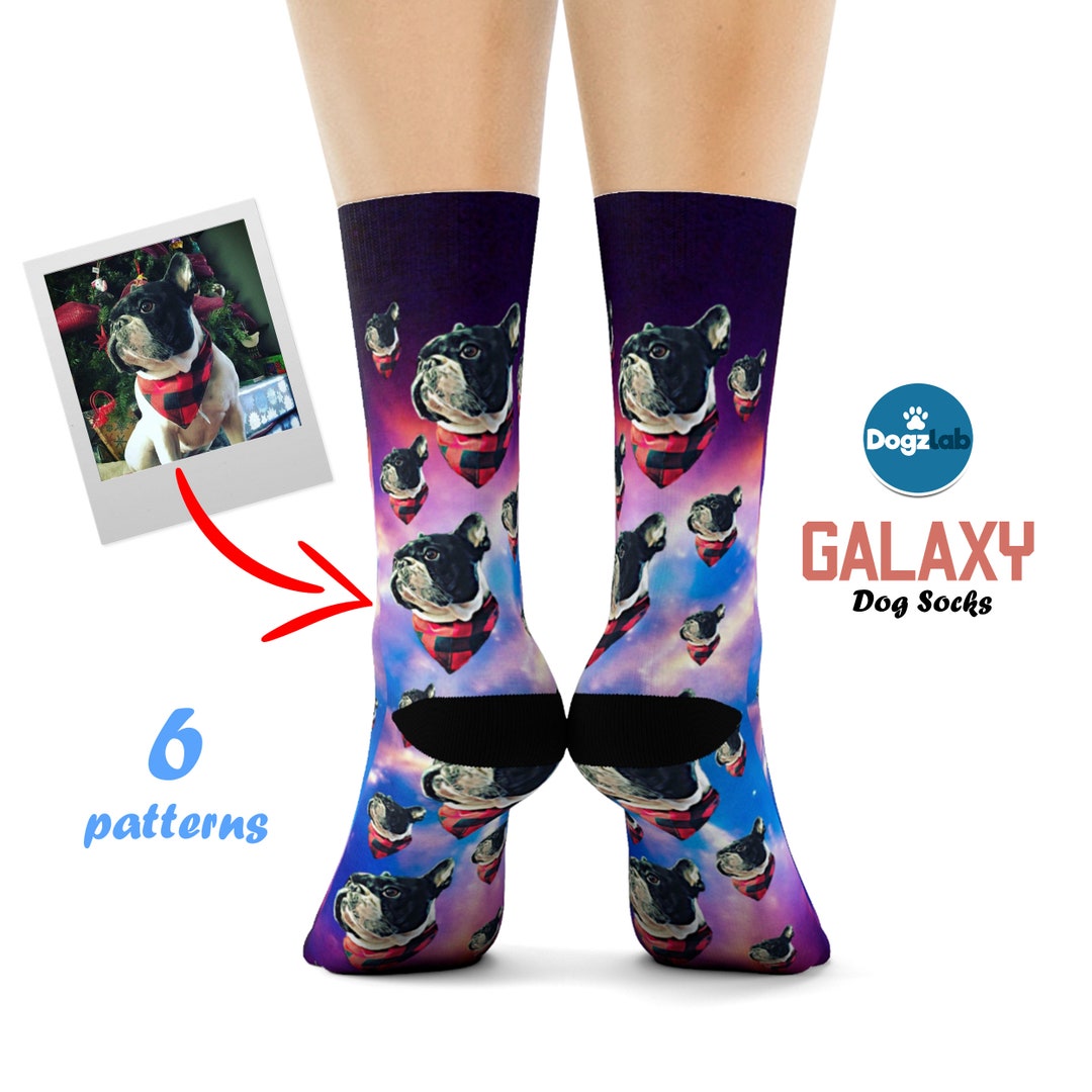 Personalized Pet Face Socks, Dog Face Socks, Funny Pet Socks, Dog Socks ...